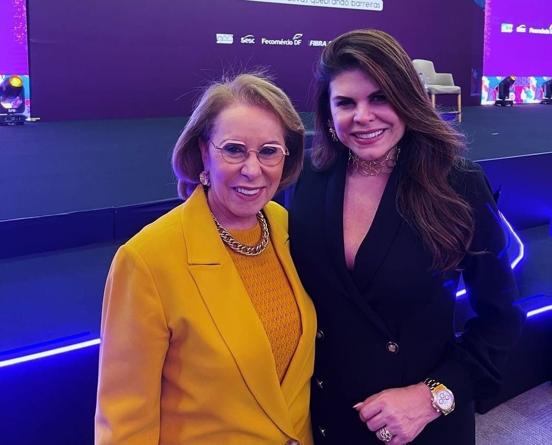 Janete Vaz do Sabin e Janine Brito, presidente do LIDE Mulher no ...