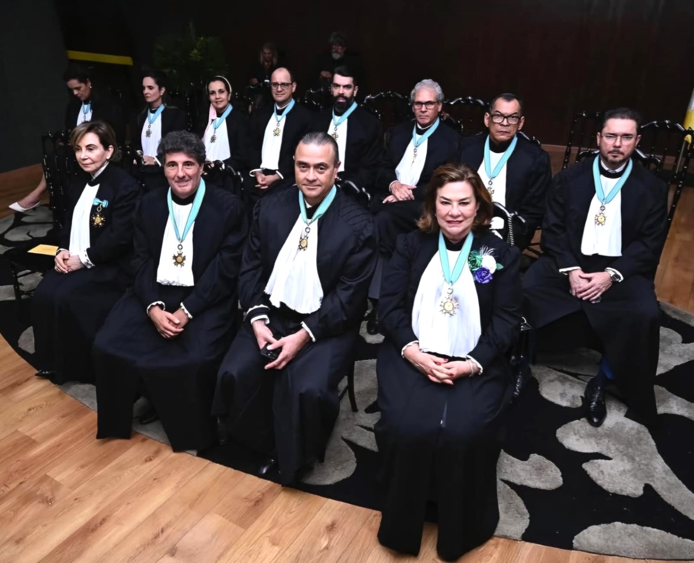 Desembargadores do TRF1 na cerimônia de posse de 50 novos magistrados ...